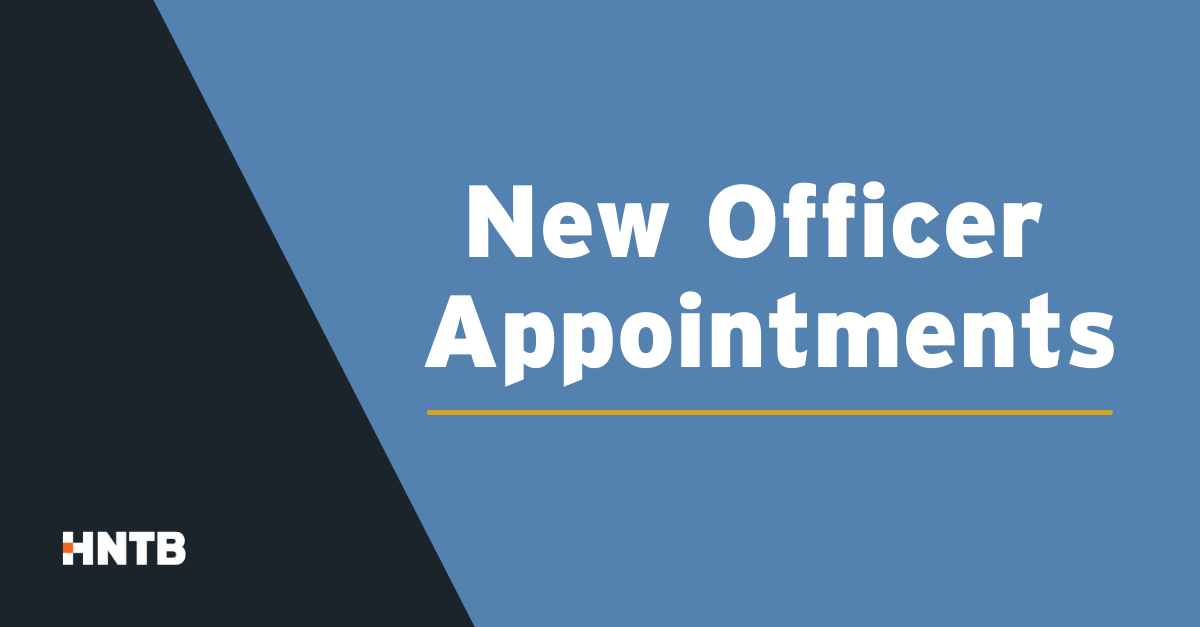 HNTB announces new officer appointments - HNTB
