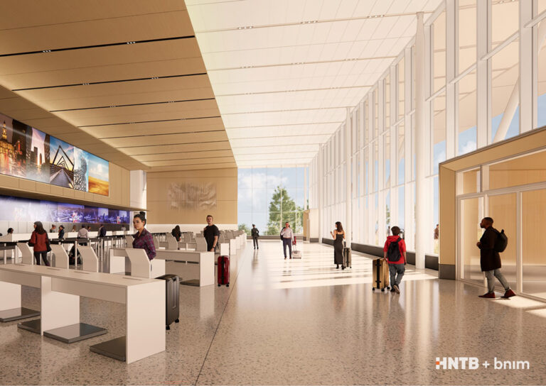 Des Moines International Airport, New Terminal - HNTB