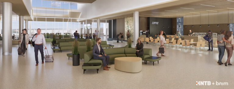 Des Moines International Airport, New Terminal - HNTB