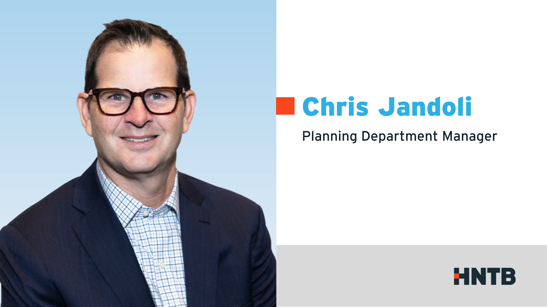 Chris Jandoli joins HNTB as planning department manager - HNTB