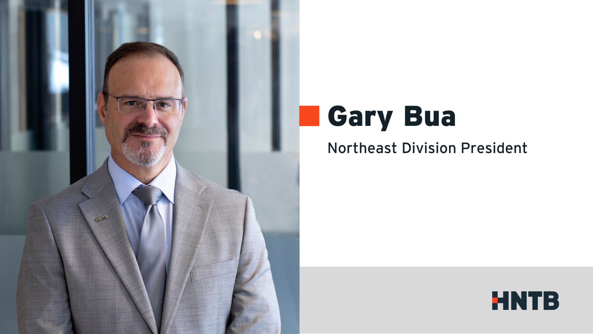 HNTB names Gary Bua Northeast Division president - HNTB