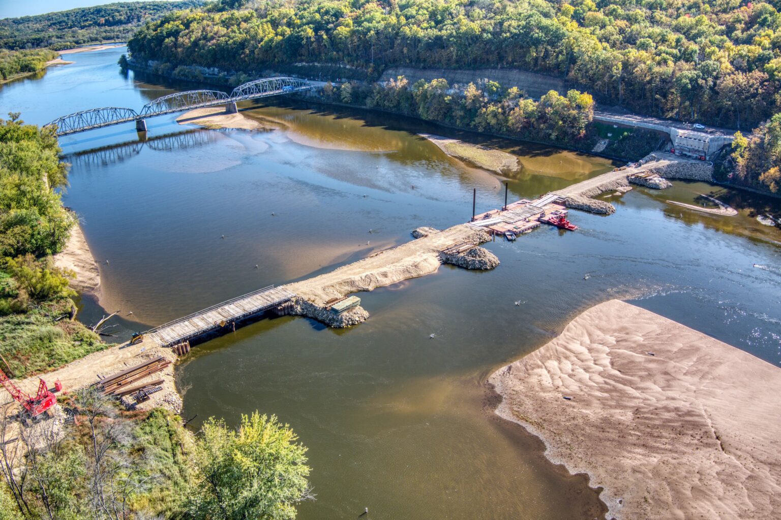 WIS 130 Lone Rock Wisconsin River Bridges - HNTB