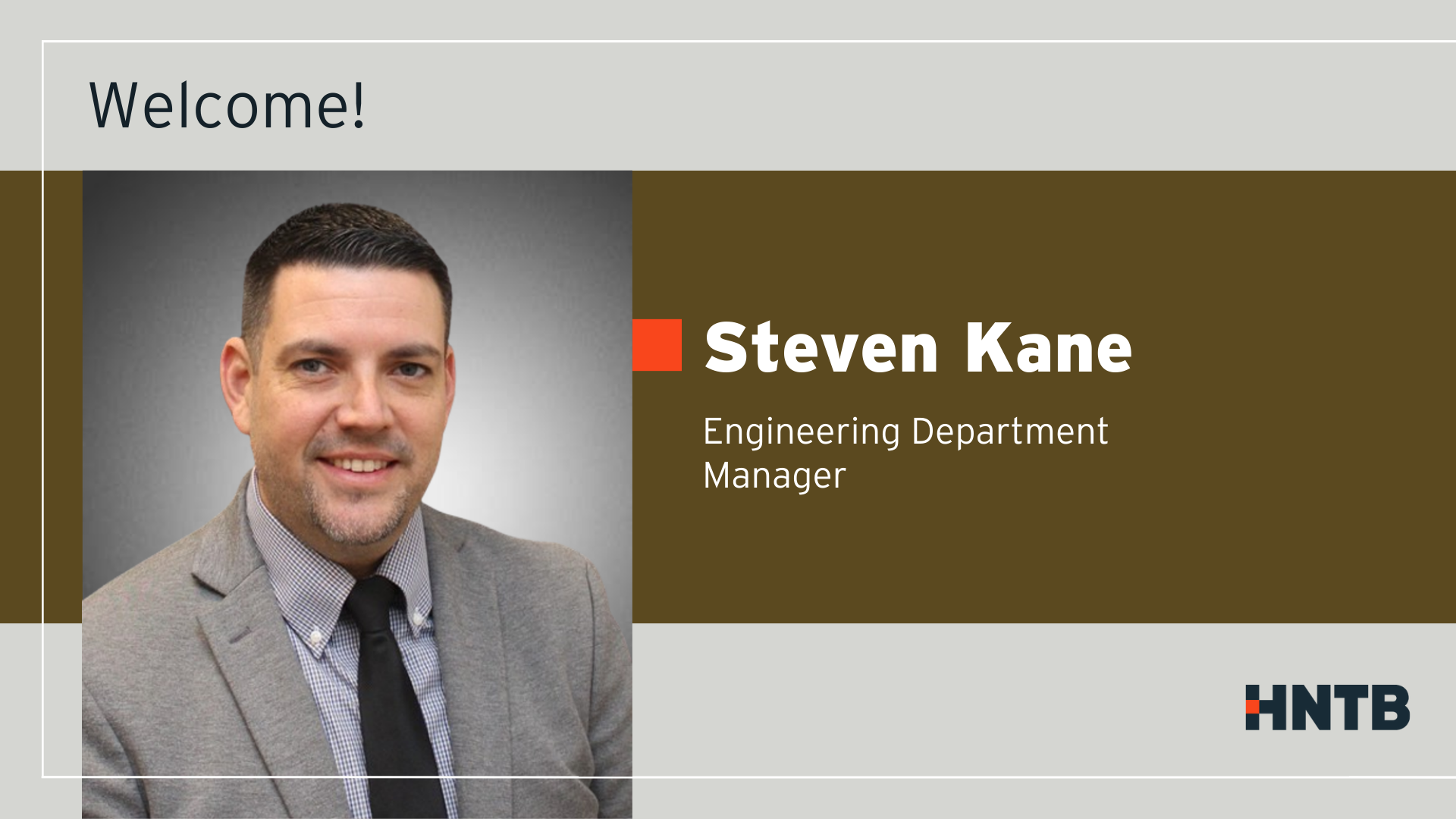 Steven Kane rejoins HNTB as engineering department manager - HNTB