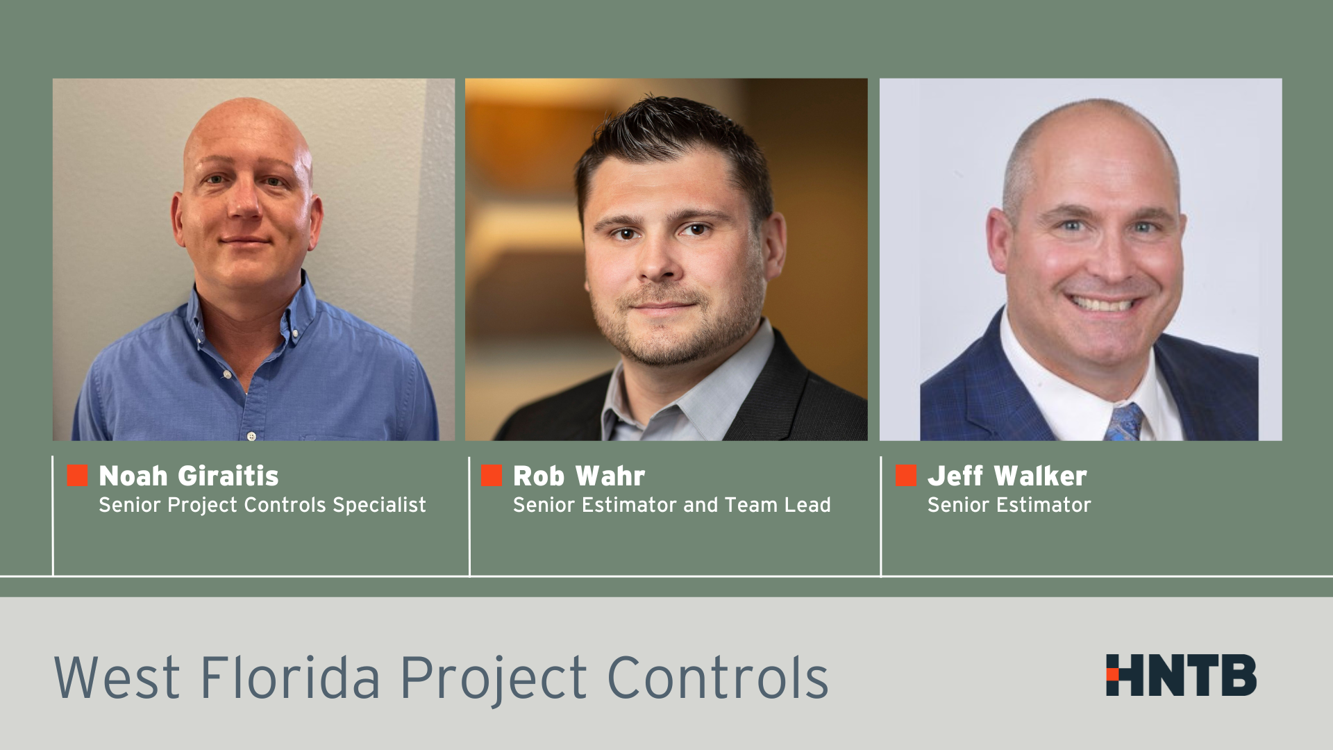 HNTB adds key professionals to West Florida project controls group - HNTB