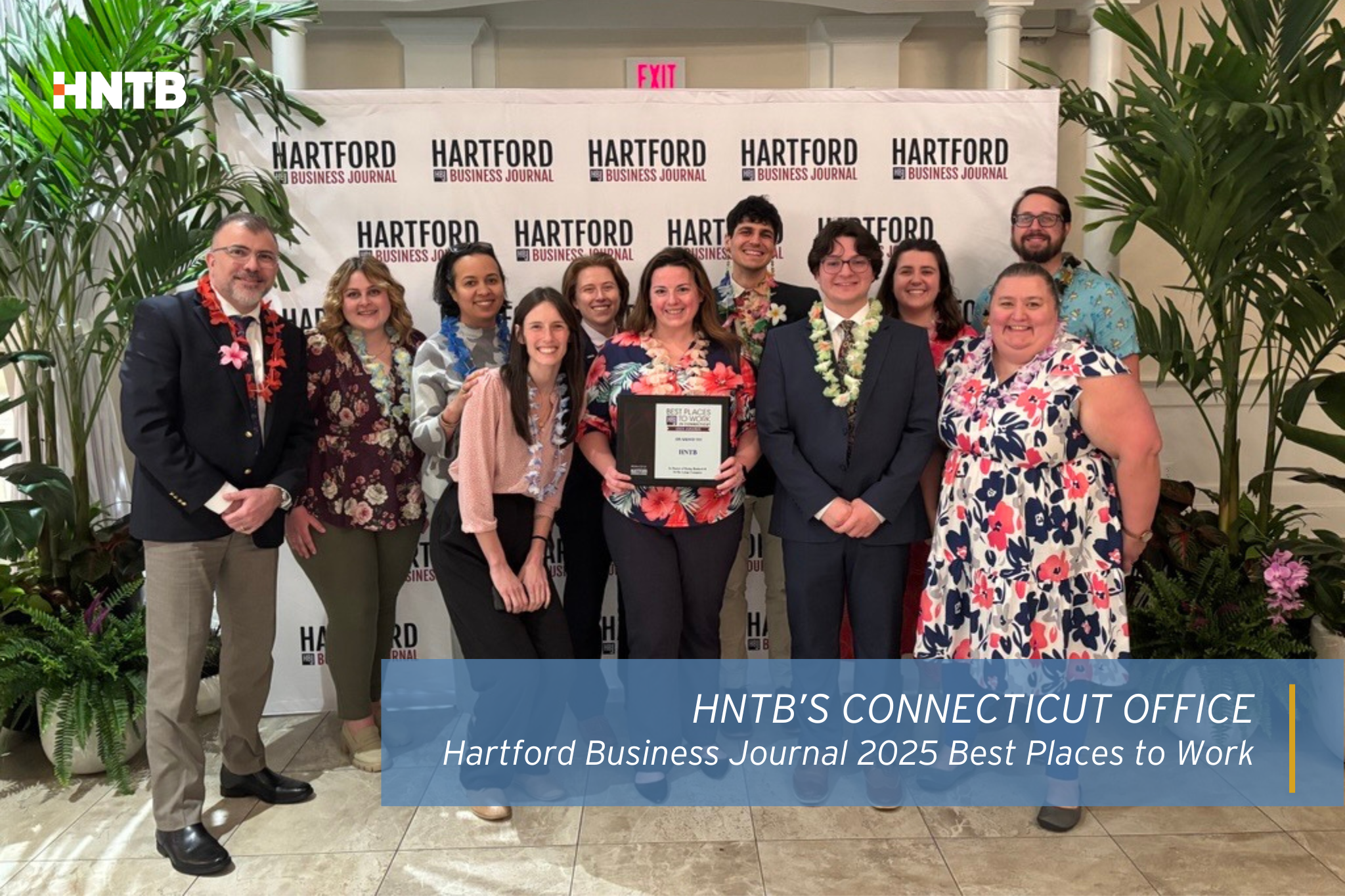 HNTB’s Connecticut office named Best Place to Work in 2025 - HNTB