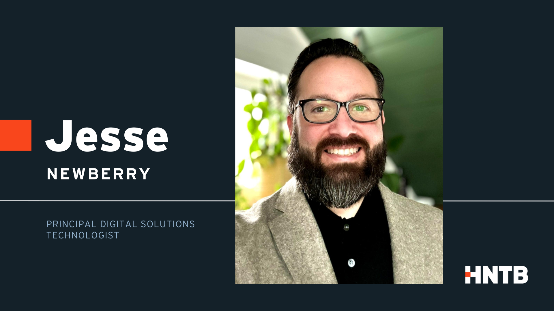 Jesse Newberry joins HNTB as a principal digital solutions technologist ...
