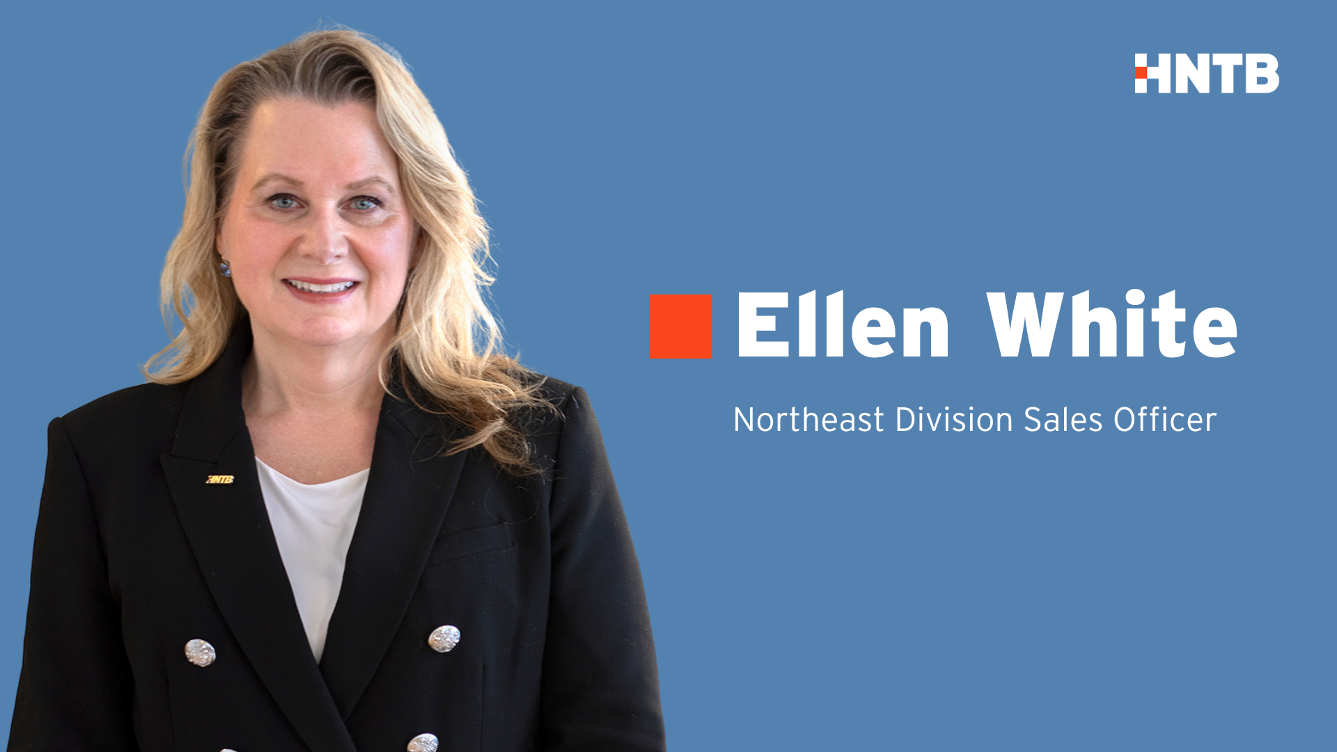HNTB Appoints Ellen White as Northeast Division Sales Officer - HNTB